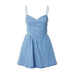 Hollister Kleid Damen Gr&ouml;&szlig;e 34 hellblau Winterkleid