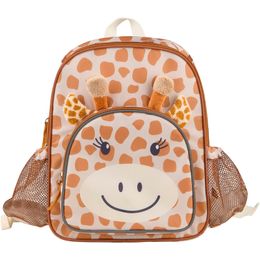 Kinderrucksack Sterntaler "Giraffe Kaya", Kinder, Gr. B/H/T: 24cm x 30cm x 10cm, braun (goldbraun), Polyester, Rucks&auml;cke
