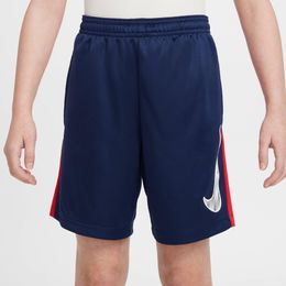 Nike Kinder Trainingsshorts "K NK DF TRPHY23 SHORT GX"midnight navy, university rot, wei&szlig;, Gr. XS, Obermaterial: 100% Polyester, Hosen, sportlicher