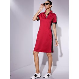 WITT Damen Polokleid mit Modal (TENCEL), rot, Gr&ouml;&szlig;e 36