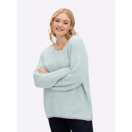 sheego Pullover Damen Gr&ouml;&szlig;e XL mint