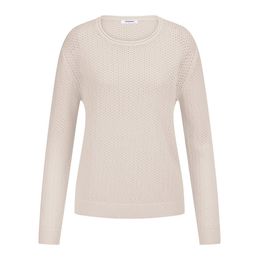 Peter Hahn - Rundhals-Pullover aus 100% Kaschmir, weiss, Gr. 42 / M - Kaschmir
