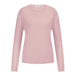 Peter Hahn - Rundhals-Pullover, ros&eacute;, Gr. 42 / M - Kaschmir