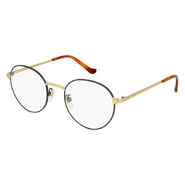 Gucci GG0581O Brille Unisex | Fassung: Vollrand, Panto, Schwarz Gold