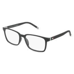 Tommy Hilfiger Eyewear TH 1786 Brille Herren | Fassung: Vollrand, Quadratisch, Grau Matt