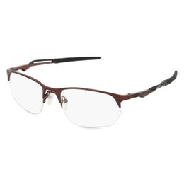 Oakley OX5152 Brille Herren | Fassung: Halbrand, Quadratisch, Braun