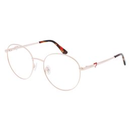 Guess GU2812 Brille Unisex | Fassung: Vollrand, Rund, Rosegold