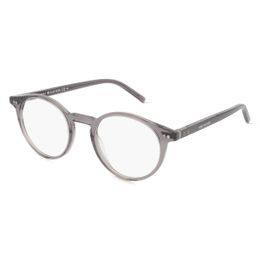 Tommy Hilfiger Eyewear TH 1813 Brille Herren | Fassung: Vollrand, Panto, Grau Transparent