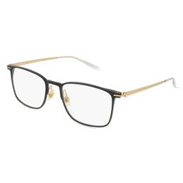 Montblanc MB0193O Brille Unisex | Fassung: Vollrand, Quadratisch, Schwarz Gold