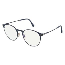 Tom Ford FT5798-B Brille Unisex | Fassung: Vollrand, Rund, Schwarz