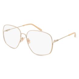 Chlo&eacute; Chlo&eacute; CH0165O Brille Unisex | Fassung: Vollrand, Quadratisch, Gold