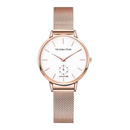 Victoria Hyde Uhr 'Metropolitan Time' Herren Gr&ouml;&szlig;e One Size rosegold / wei&szlig;