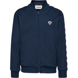 Hummel Sweatjacke 'Archive' Jungen Gr&ouml;&szlig;e 146/152 navy / wei&szlig;
