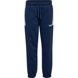 Hummel Hose Jungen Gr&ouml;&szlig;e 134 marine / graumeliert