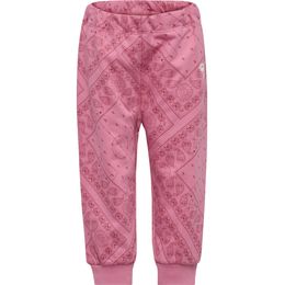 Hummel Hose Jungen Gr&ouml;&szlig;e 98 pitaya / magenta / wei&szlig;