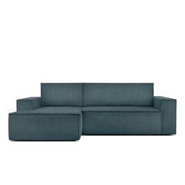 KONSIMO Ecksofa Napi blau Ma&szlig;e (cm): B: 262 H: 88 &raquo; M&ouml;bel Kraft