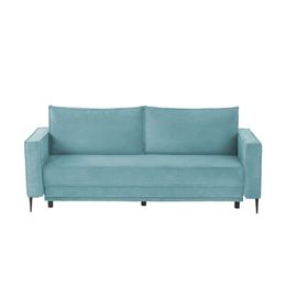 M&ouml;bel Kraft Schlafsofa Teresina blau Ma&szlig;e (cm): B: 222 H: 93 T: 98.0 &raquo; M&ouml;bel Kraft