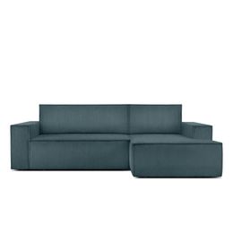 KONSIMO Ecksofa Napi blau Ma&szlig;e (cm): B: 262 H: 88 &raquo; M&ouml;bel Kraft