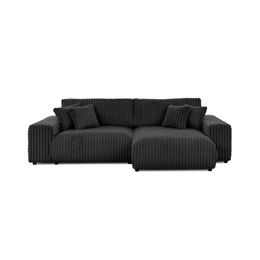 S-STYLE Ecksofa Mollis grau Ma&szlig;e (cm): B: 255 H: 77 &raquo; M&ouml;bel Kraft