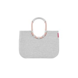 Reisenthel Shoppingtasche grau Polyester,Kunststoff,Metall Ma&szlig;e (cm): B: 40 H: 26 T: 20.0 &raquo; M&ouml;bel Kraft