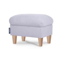 KONSIMO Hocker Miles grau Ma&szlig;e (cm): B: 55 H: 42 &raquo; M&ouml;bel Kraft