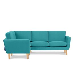 KONSIMO Ecksofa Tagio t&uuml;rkis/petrol Ma&szlig;e (cm): B: 220 H: 80 &raquo; M&ouml;bel Kraft