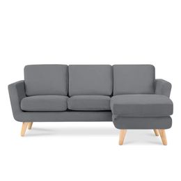 KONSIMO Ecksofa Tagio grau Ma&szlig;e (cm): B: 190 H: 78 &raquo; M&ouml;bel Kraft