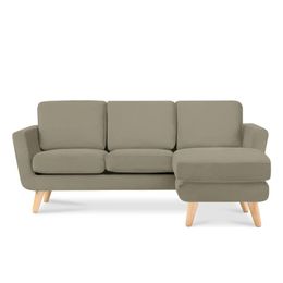 KONSIMO Ecksofa Tagio beige Ma&szlig;e (cm): B: 190 H: 78 &raquo; M&ouml;bel Kraft