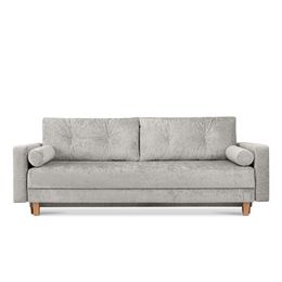 KONSIMO Einzelsofa Eriso silber Ma&szlig;e (cm): B: 220 H: 80 &raquo; M&ouml;bel Kraft