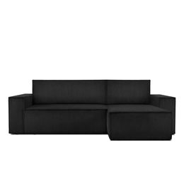 KONSIMO Ecksofa Napi schwarz Ma&szlig;e (cm): B: 262 H: 89 &raquo; M&ouml;bel Kraft