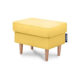 KONSIMO Hocker Stralis gelb Ma&szlig;e (cm): B: 41 H: 43 &raquo; M&ouml;bel Kraft