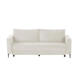Schlafsofa Teresina beige Ma&szlig;e (cm): B: 222 H: 93 T: 98.0 Sofas > Sofas nach Material > Stoffsofas &raquo; Sofa DE