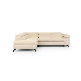 S-STYLE Ecksofa mit Schlaffunktion Bonnie beige Ma&szlig;e (cm): B: 275 H: 76 Sofas > Sofas nach Material > Stoffsofas &raquo; Sofa DE