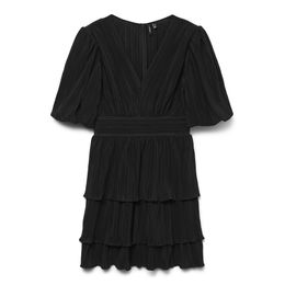 V&eacute;ro Moda Vero Moda Kleid 'VMKAJA' Damen Gr&ouml;&szlig;e 34 schwarz Winterkleid