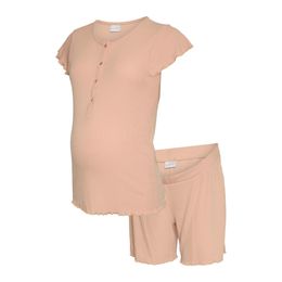 MAMALICIOUS Umstand Shorty 'MLLamie Lia' Damen Gr&ouml;&szlig;e S pastellpink Winterkleid