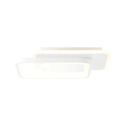 Brilliant Geron Wand- und Deckenleuchte 31x31cm wei&szlig; Innenleuchten,Deckenleuchten,-dekorativ 1x 24W LED integriert, (Lichtstrom: 3138lm, Lichtfarbe: 3000K) Energiesparend und langlebig durch LED-E
