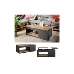 VICCO Couchtisch Avela Schwarz 110 x 54 cm