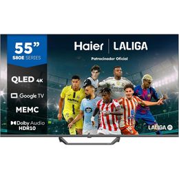 SMART Fernseher Haier QLED Ultra HD 4K 140 cm H55S80EUX
