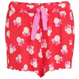 Gina Benotti Minnie Maus Schlafshorts mit Allover-Print