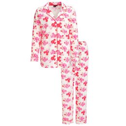 Gina Benotti Minnie Maus Schlafanzug mit Allover-Print
