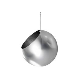 AYTM Blumentopf Globe, h&auml;ngend, &Oslash; 21 cm, silber, Edelstahl