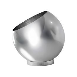 AYTM Blumentopf Globe, &Oslash; 21 cm, silber, Edelstahl