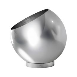 AYTM Blumentopf Globe, &Oslash; 30 cm, silber, Edelstahl