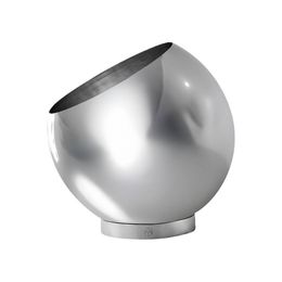 AYTM Blumentopf Globe, &Oslash; 17 cm, silber, Edelstahl