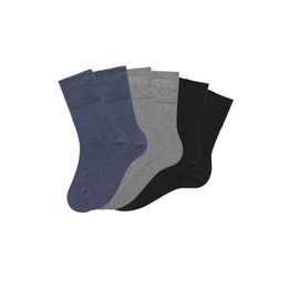 H.I.S. H.I.S Socken 'Damen Herren Basic Socken' mehrfarbig Gr. 35-38 f&uuml;r Damen. Elastisch. Nachhaltig.