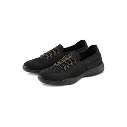 Lascana Sneaker 'Slipper, Halbschuh, Slip-On-Sneaker,' schwarz Gr. 36 f&uuml;r Damen