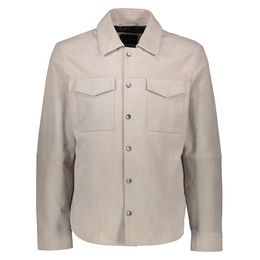 Bugatti Lederjacke in Creme - 59% | Gr&ouml;&szlig;e 50 | Herrenjacken