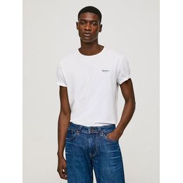 Pepe Jeans Shirt in Wei&szlig; - 30% | Gr&ouml;&szlig;e L | Herren-plussize