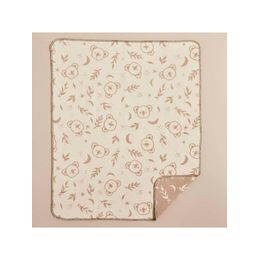 Bella Maison Babydecke "Koala" in Creme/ Taupe - 48% | Gr&ouml;&szlig;e 100x120 cm | Decken