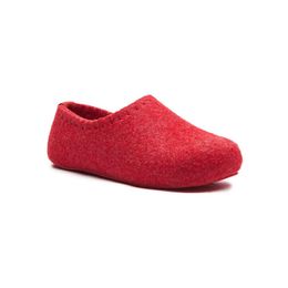 Comfortfusse Woll-Hausschuhe "Yew" in Rot - 50% | Gr&ouml;&szlig;e 36 | Damen-pantoletten